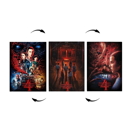 Stranger Things 3D Poster – Evonix